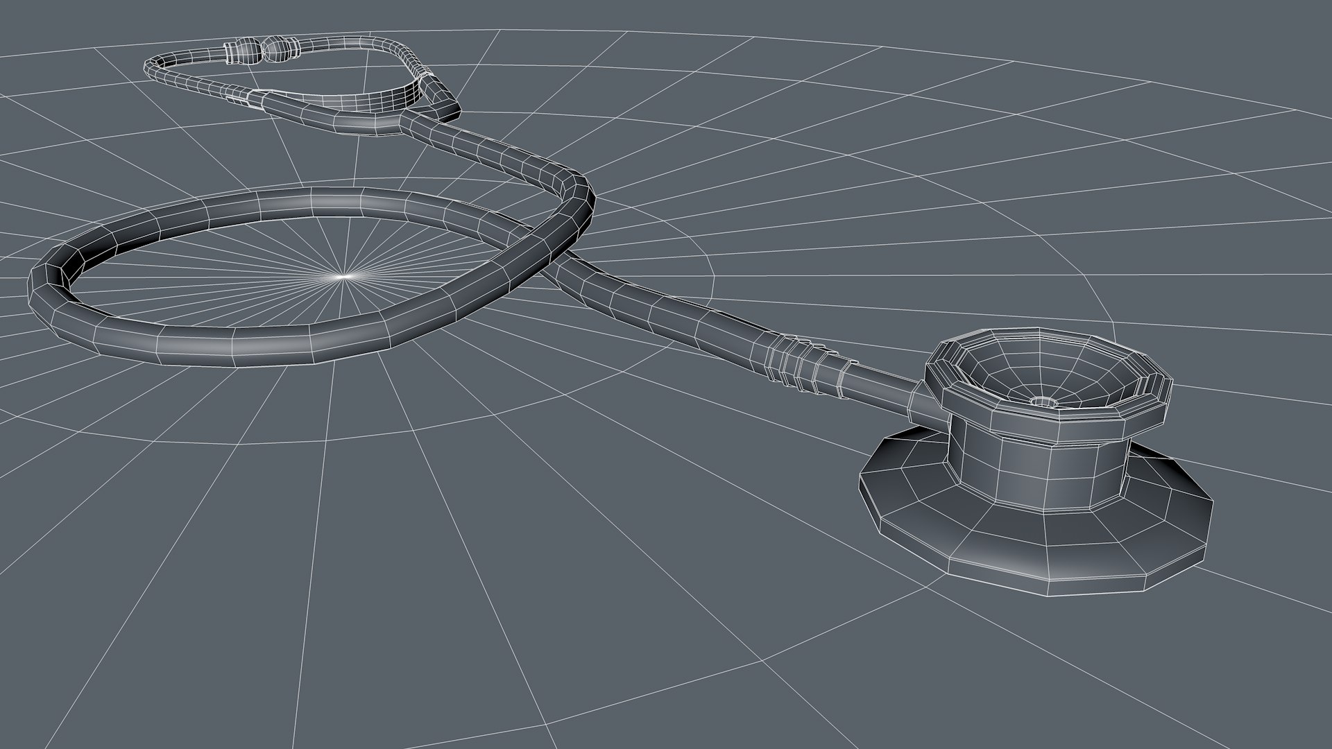3d Stethoscope Model
