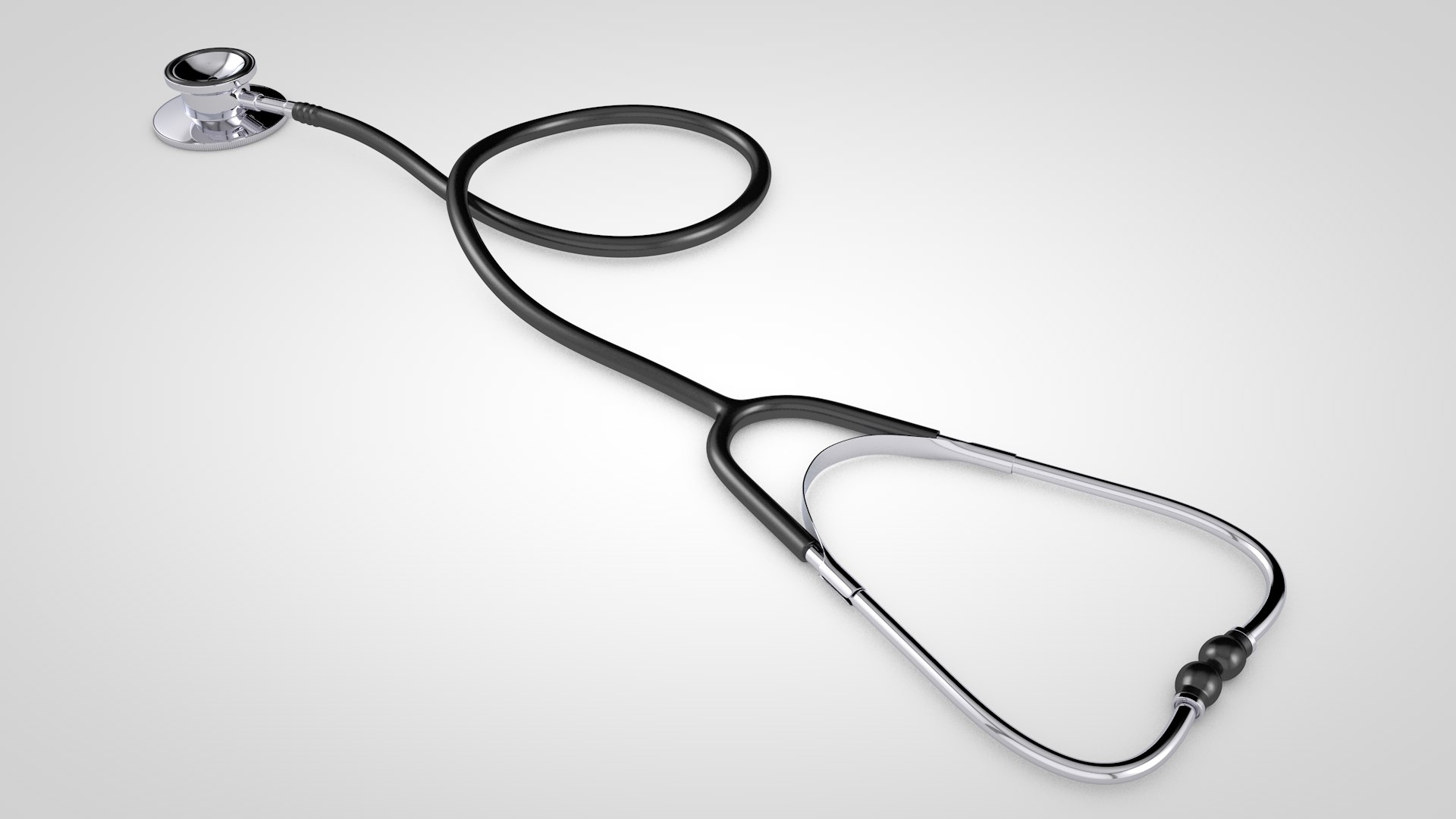 3d Stethoscope Model