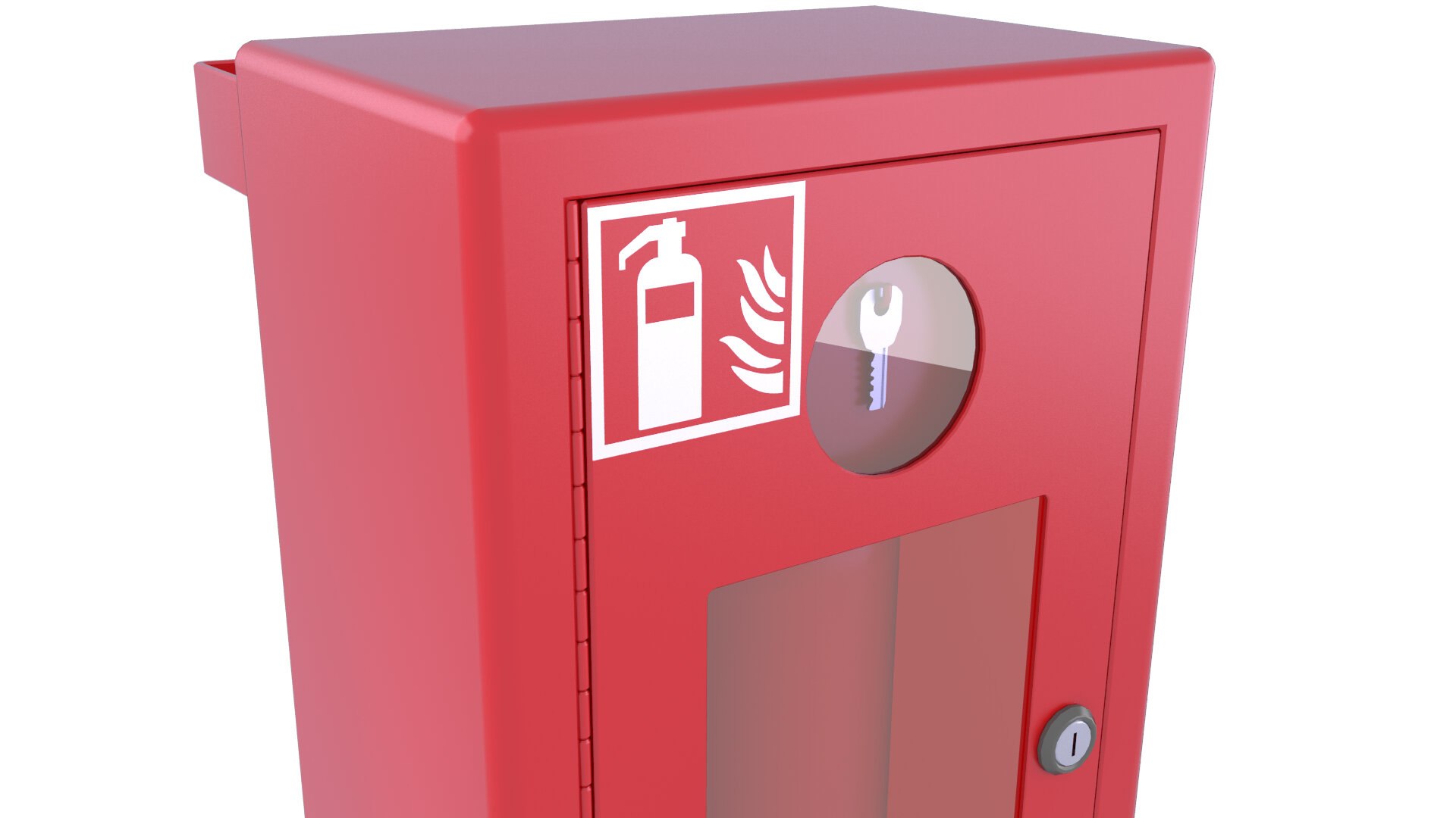 Extinguisher emergency key model - TurboSquid 1704973