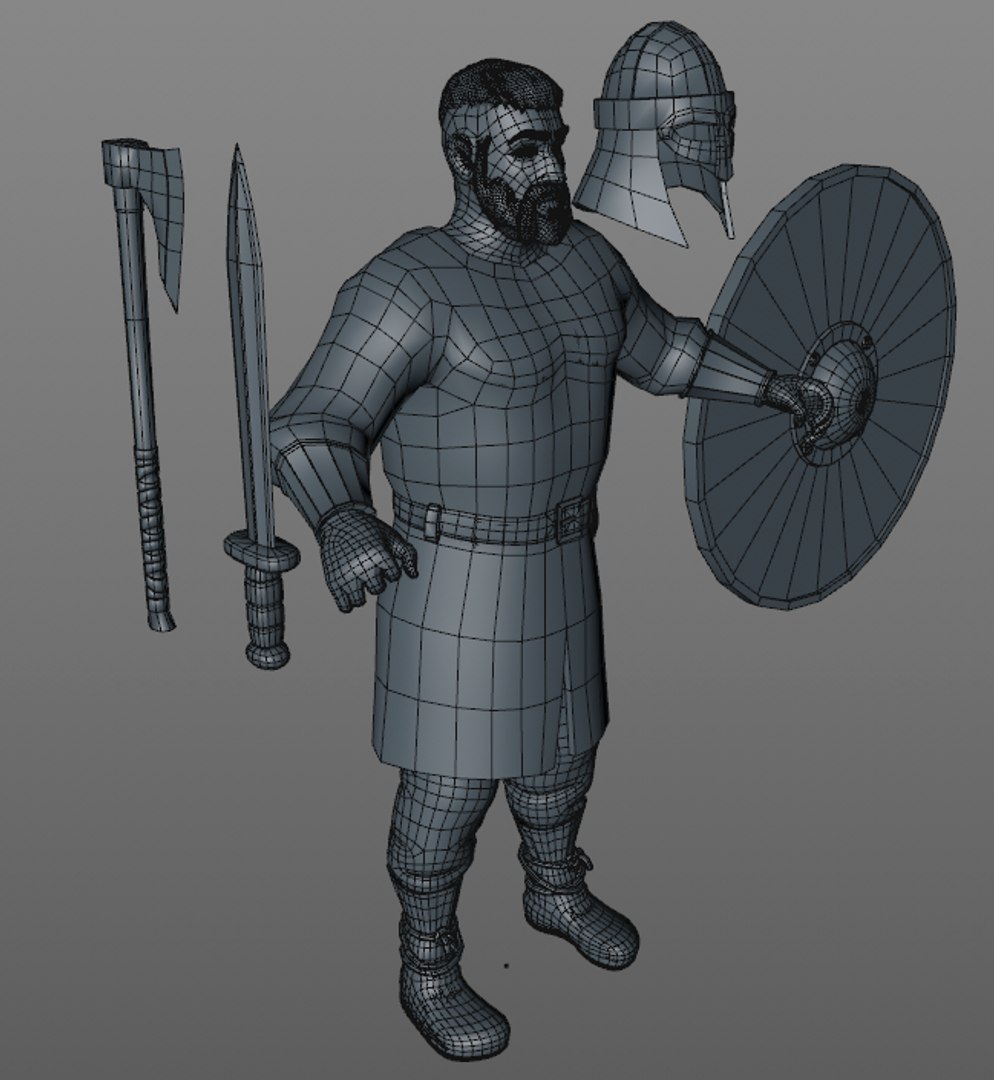 3D Attack Viking Model - TurboSquid 1388133