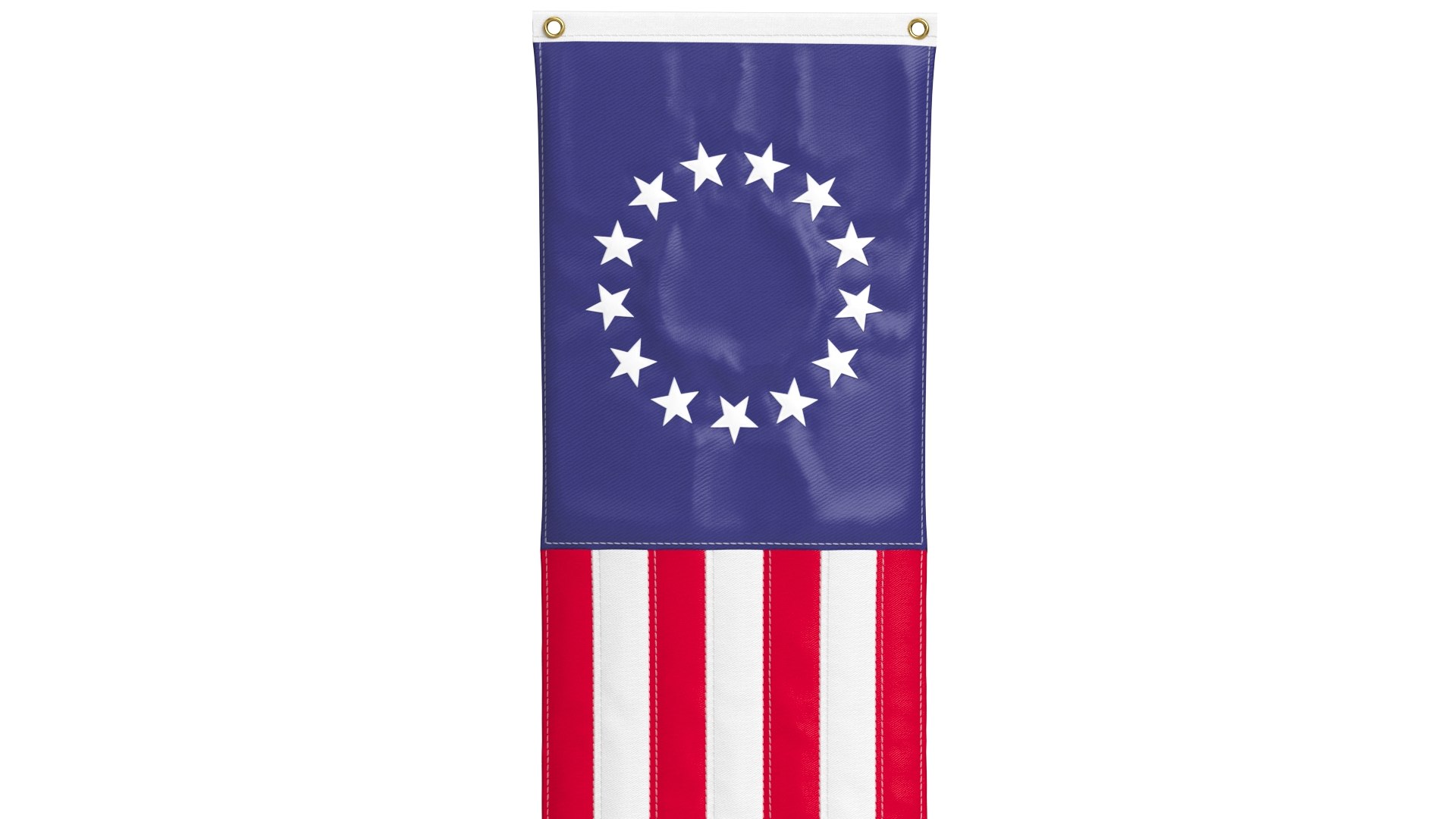 United States Flag Pulldown 3D Model - TurboSquid 2131919
