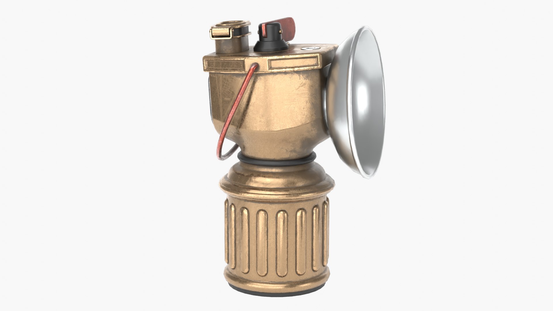 Miners Lantern 3D - TurboSquid 2182123