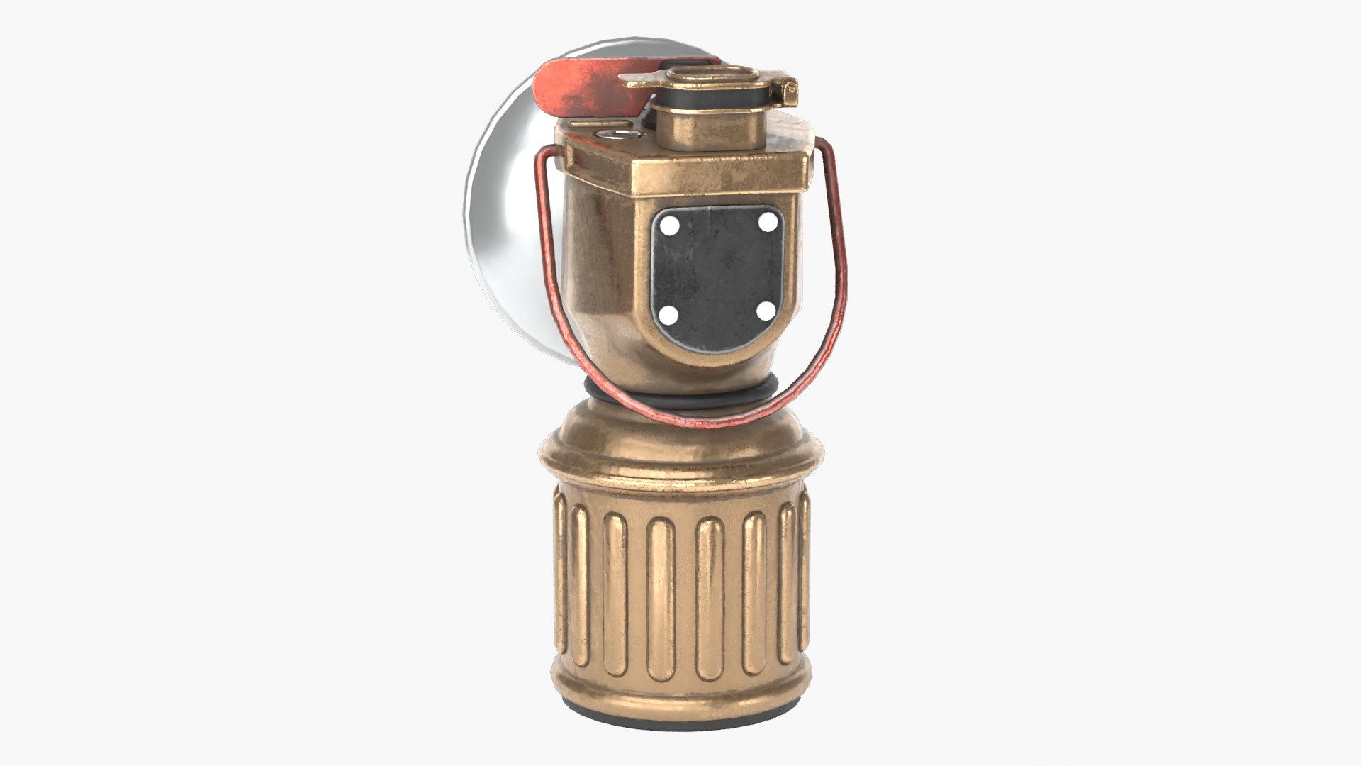 Miners Lantern 3D - TurboSquid 2182123