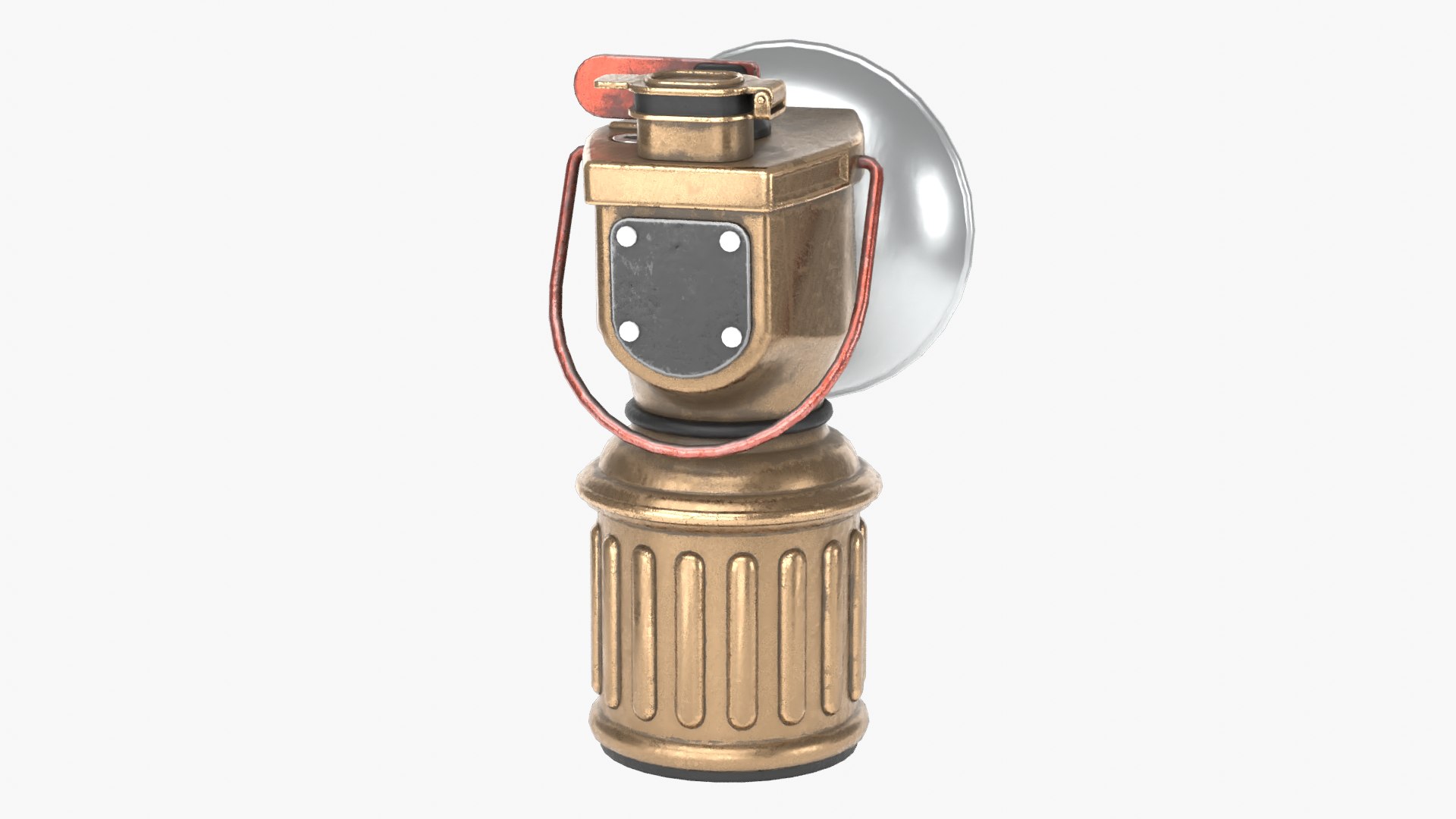 Miners Lantern 3D - TurboSquid 2182123