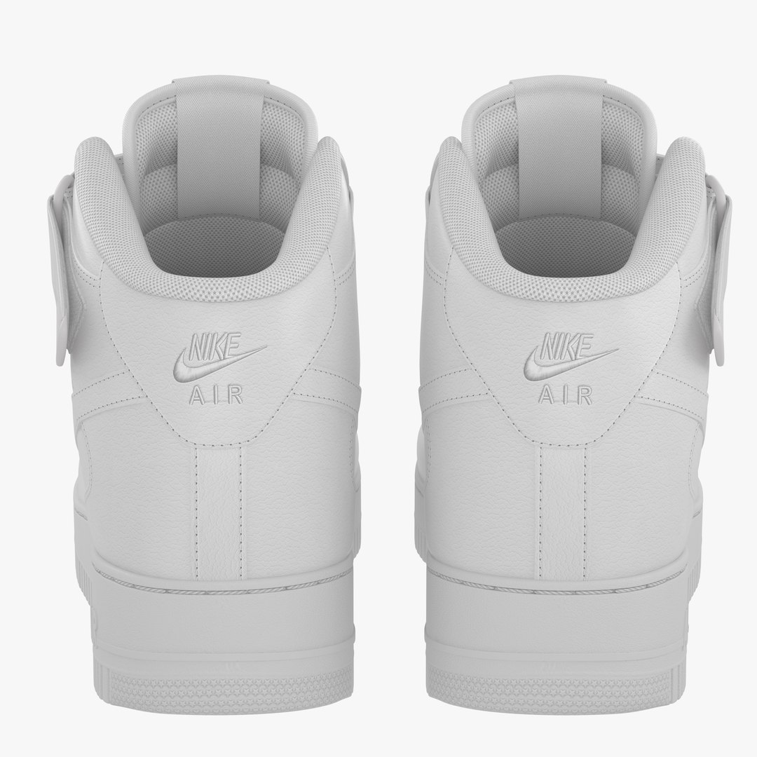3D Nike Air Force 1 Model - TurboSquid 1249111