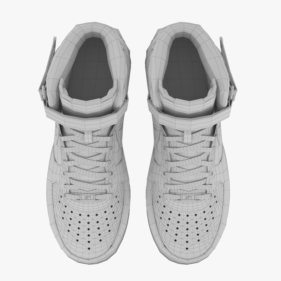 3D Nike Air Force 1 Model - TurboSquid 1249111