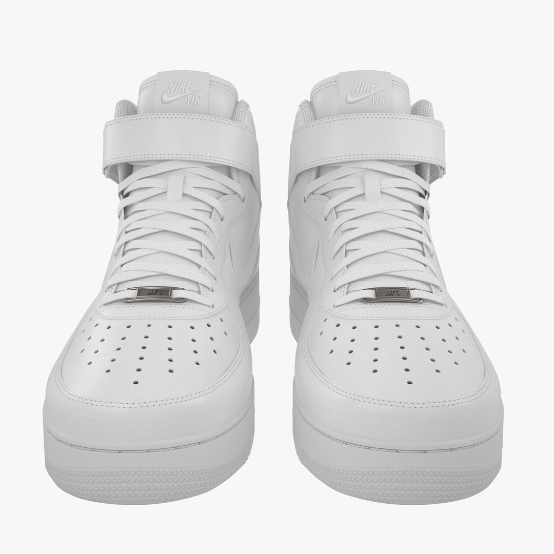 3D Nike Air Force 1 Model - TurboSquid 1249111