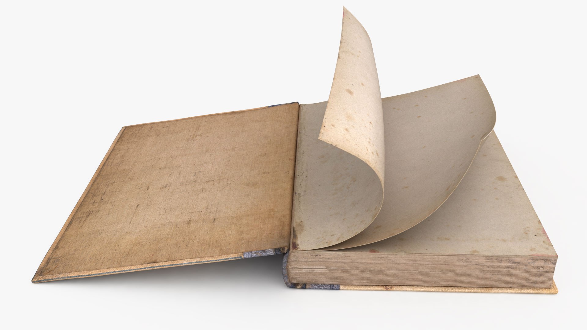 3D Old Book Model - TurboSquid 1644244