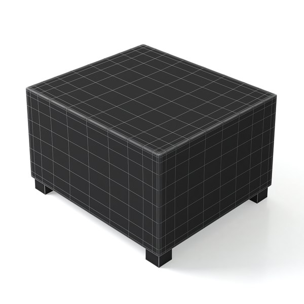 3D model Rattan Garden Table - TurboSquid 1738526