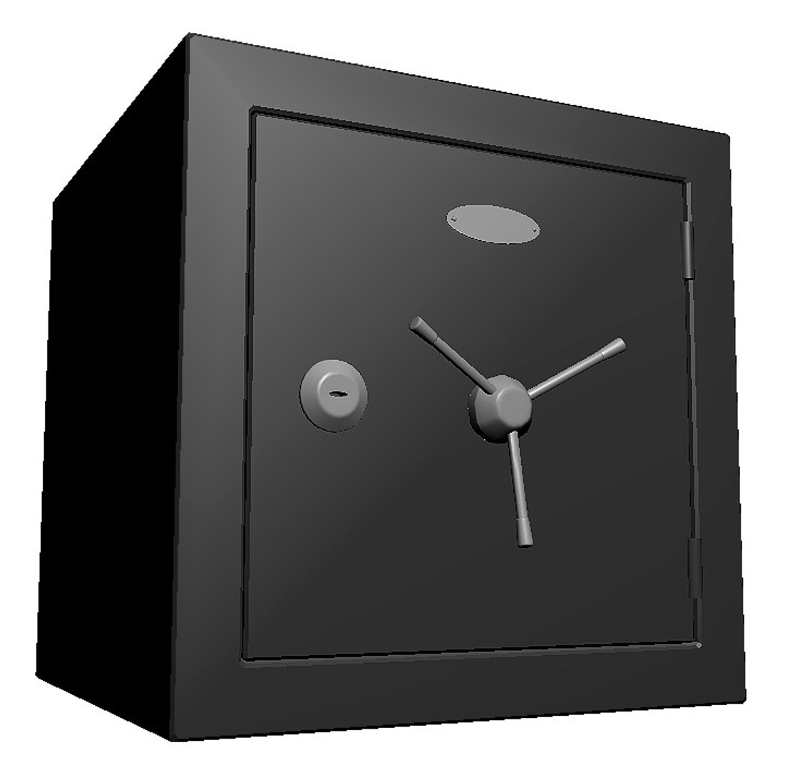 Safe cube 3D - TurboSquid 1260452