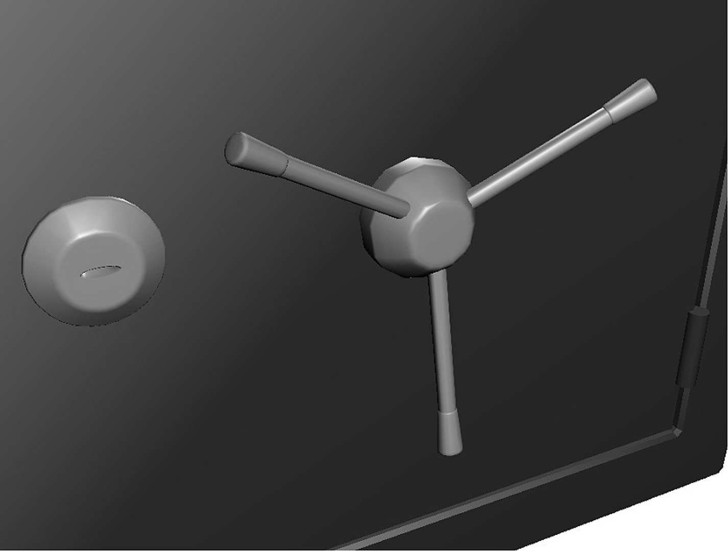 Safe cube 3D - TurboSquid 1260452