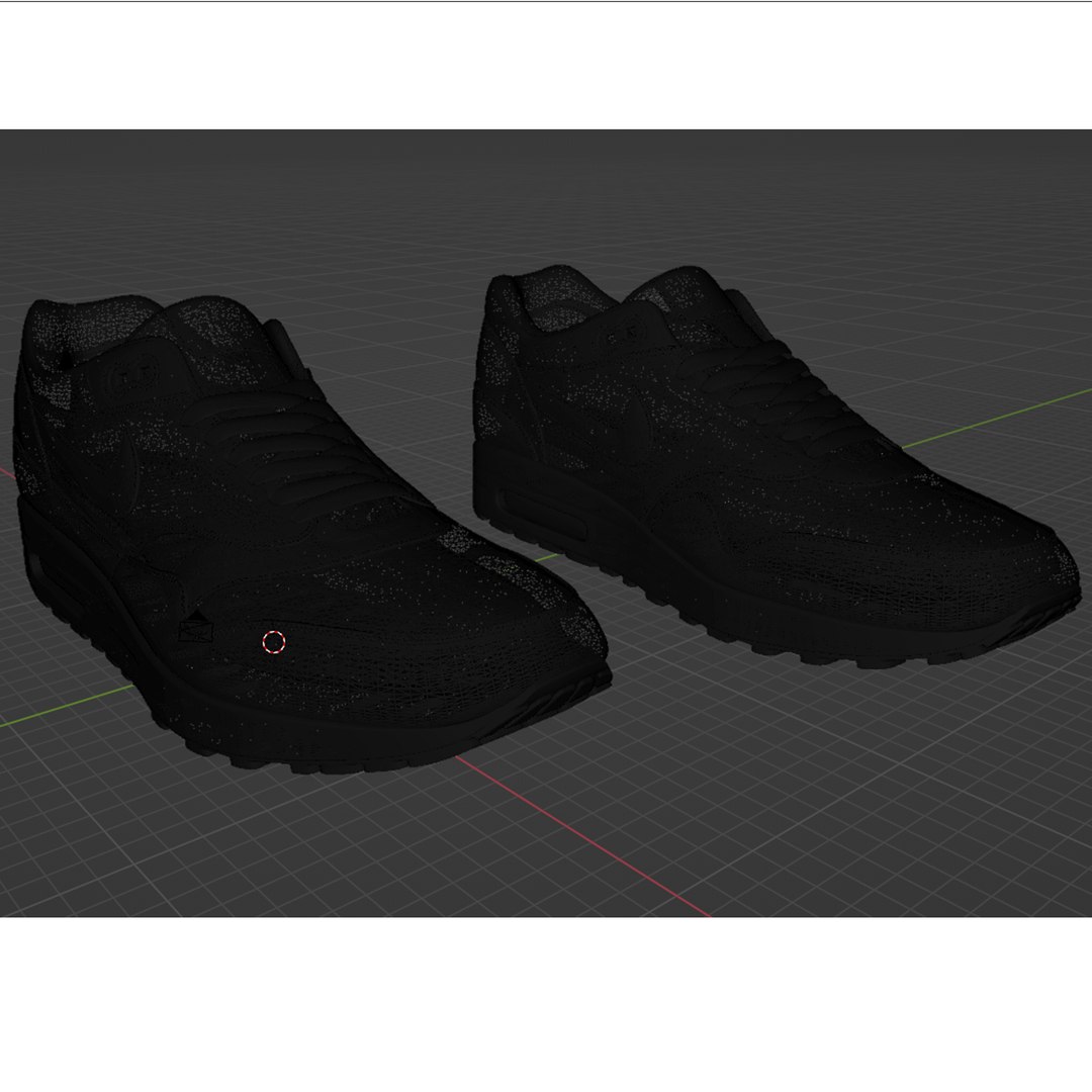 Nike Sneakers Shoes High Poly 3D Model - TurboSquid 2145526