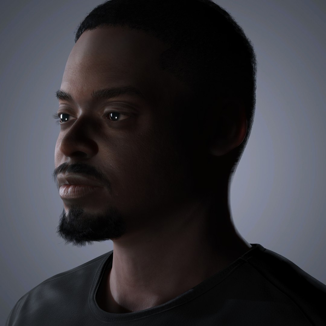 Daniel Kaluuya Character 3D Model Low-poly 3D - TurboSquid 2305435