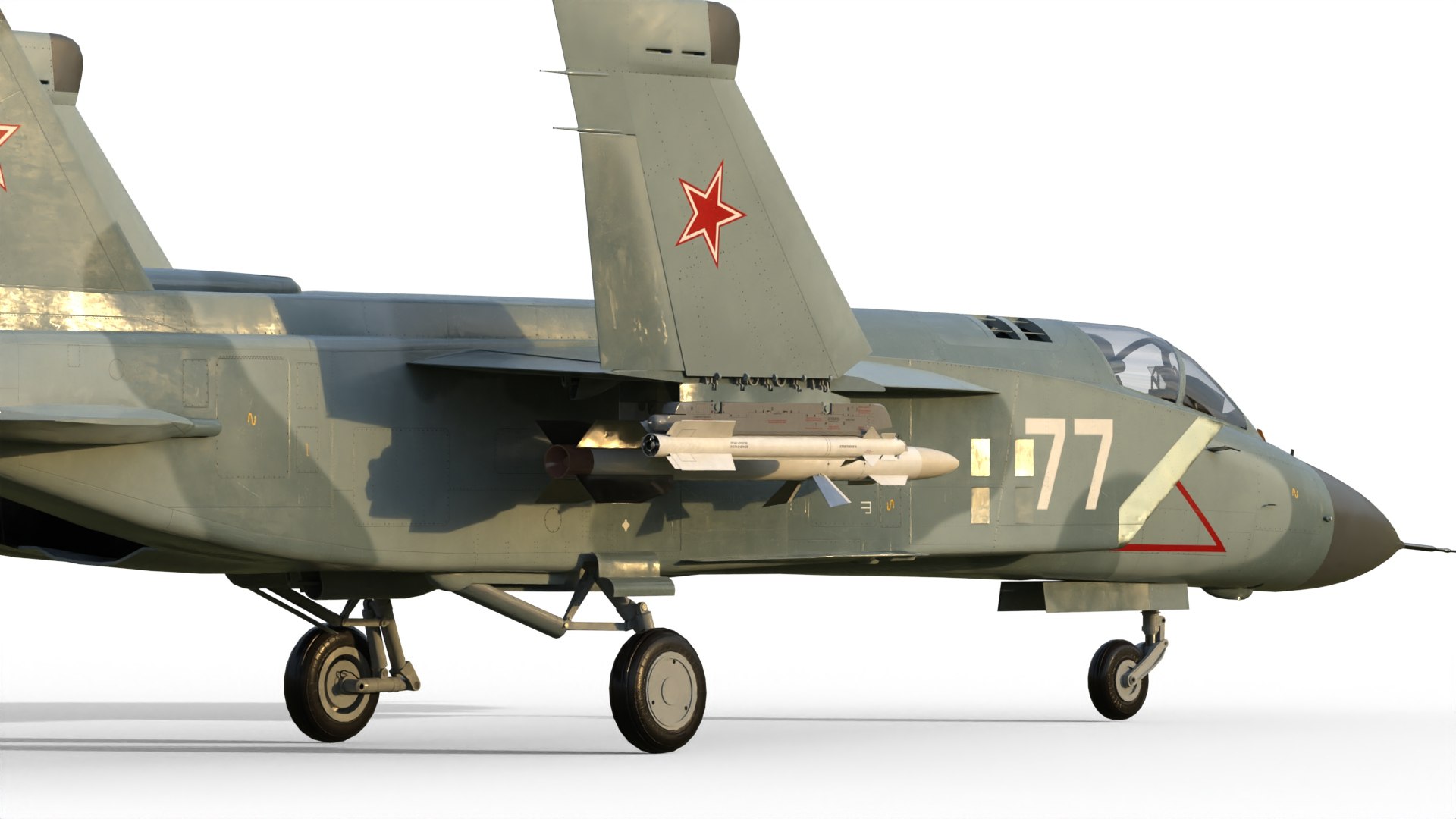 Yak-141 VTOL Jet Fighter 3D Model - TurboSquid 2025151