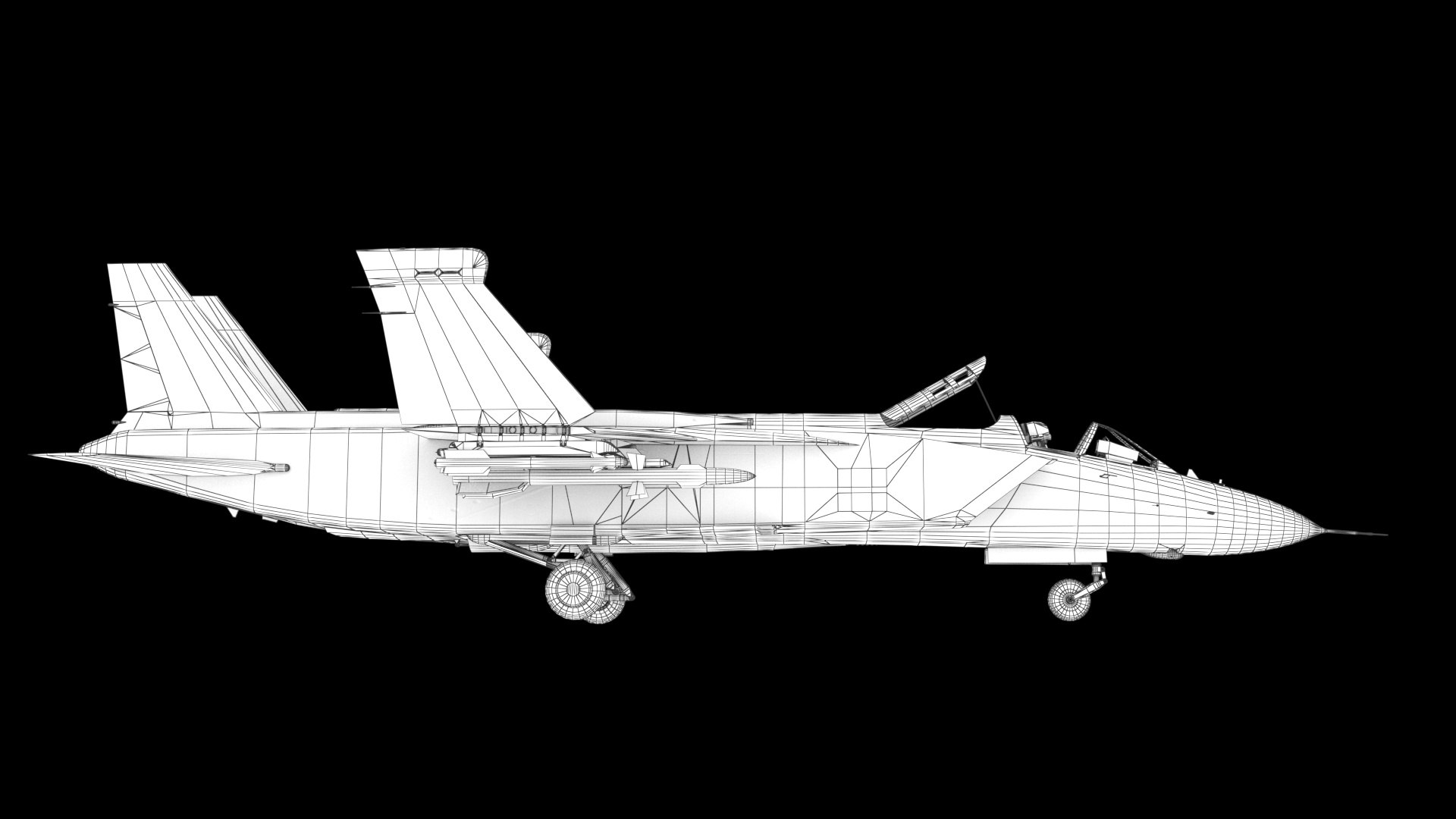 Yak-141 VTOL jet fighter 3D model - TurboSquid 2025151