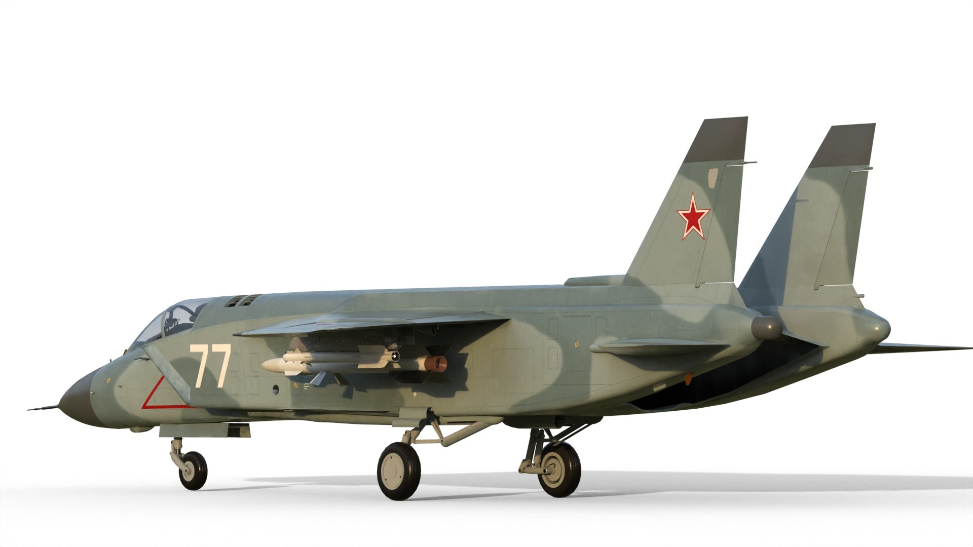 Yak-141 VTOL Jet Fighter 3D Model - TurboSquid 2025151