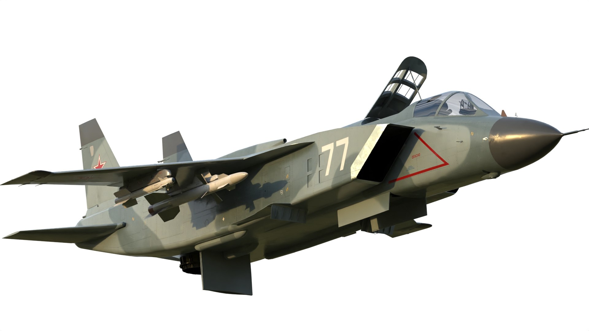 Yak-141 VTOL Jet Fighter 3D Model - TurboSquid 2025151