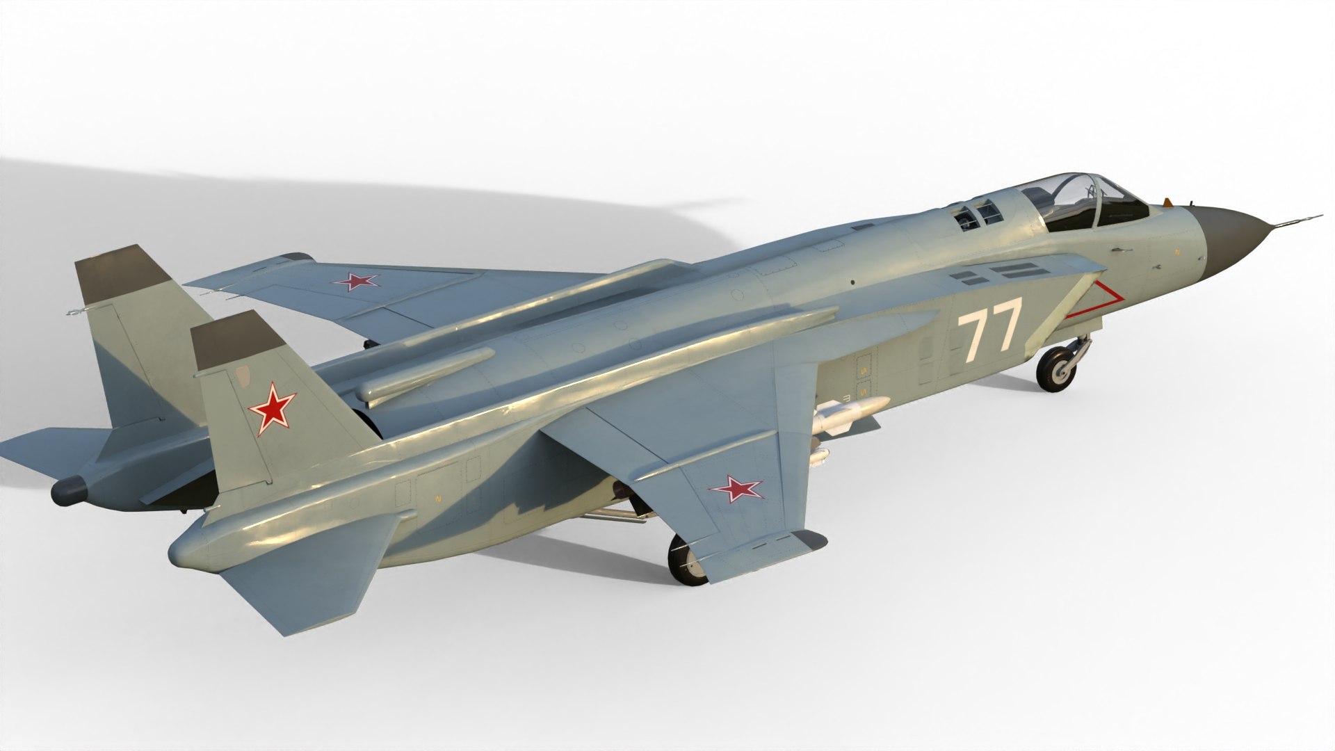 Yak-141 VTOL Jet Fighter 3D Model - TurboSquid 2025151