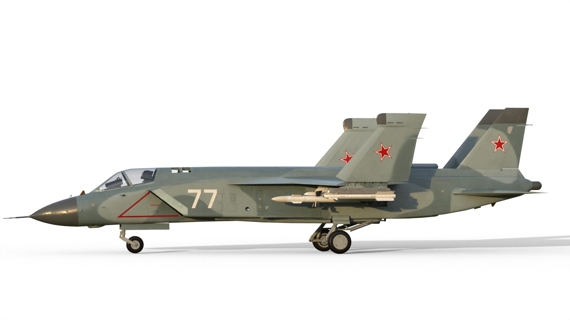 Yak-141 VTOL Jet Fighter 3D Model - TurboSquid 2025151