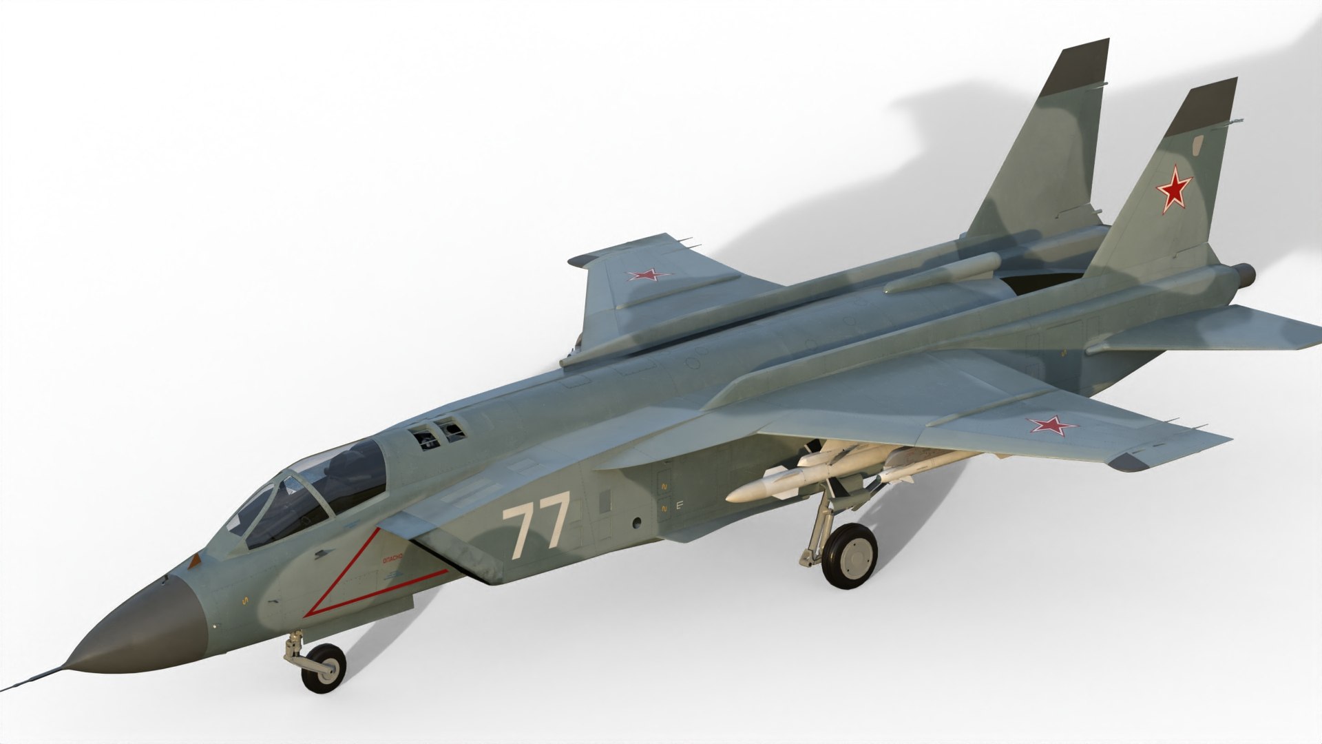 Yak-141 VTOL Jet Fighter 3D Model - TurboSquid 2025151