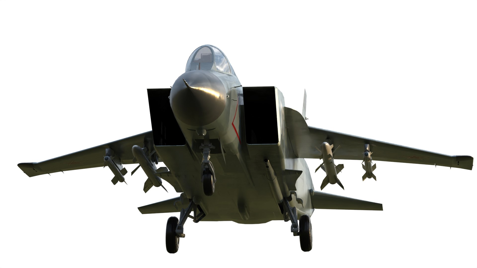 Yak-141 VTOL Jet Fighter 3D Model - TurboSquid 2025151