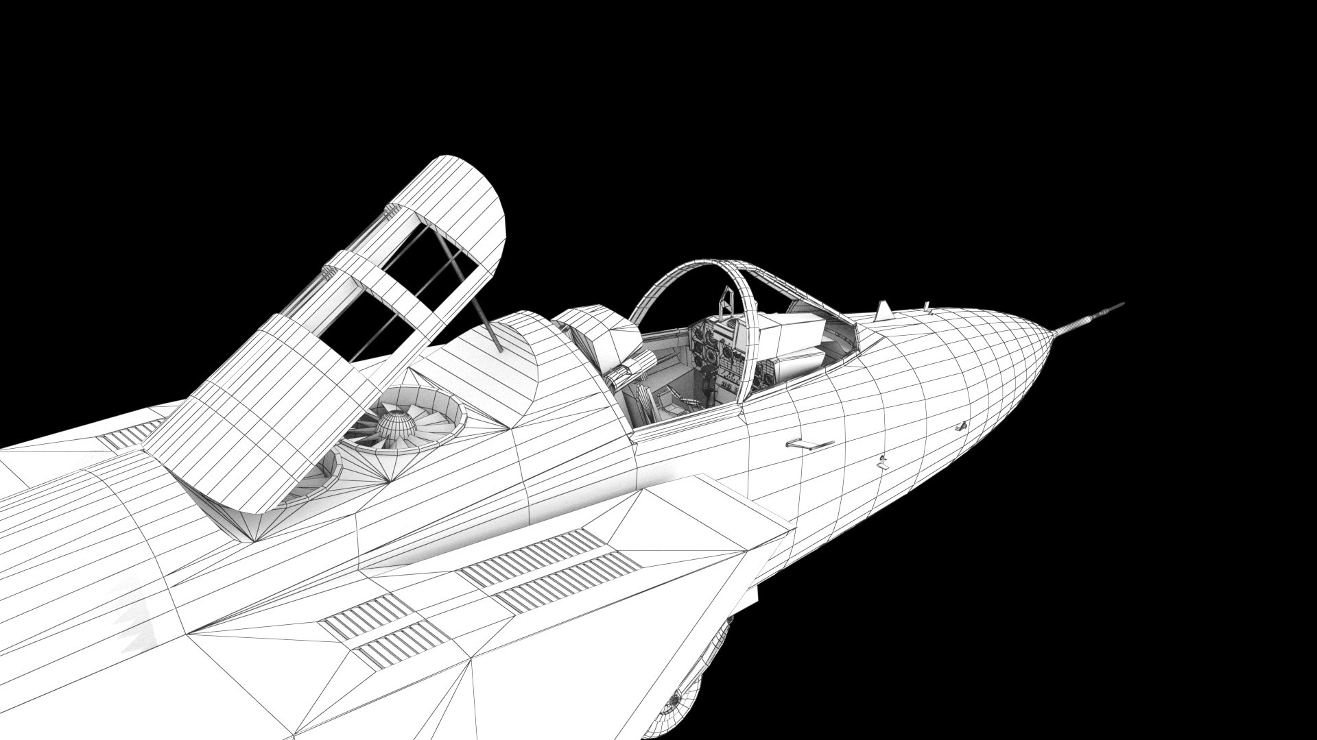 Yak-141 VTOL jet fighter 3D model - TurboSquid 2025151