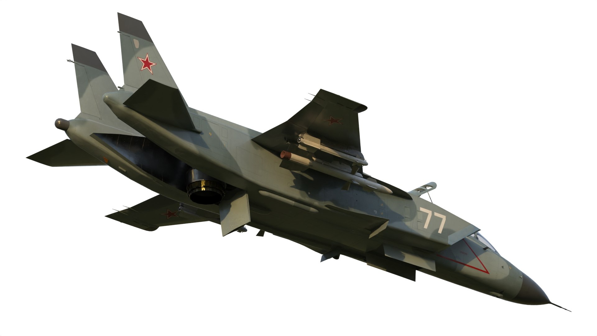 Yak-141 VTOL jet fighter 3D model - TurboSquid 2025151