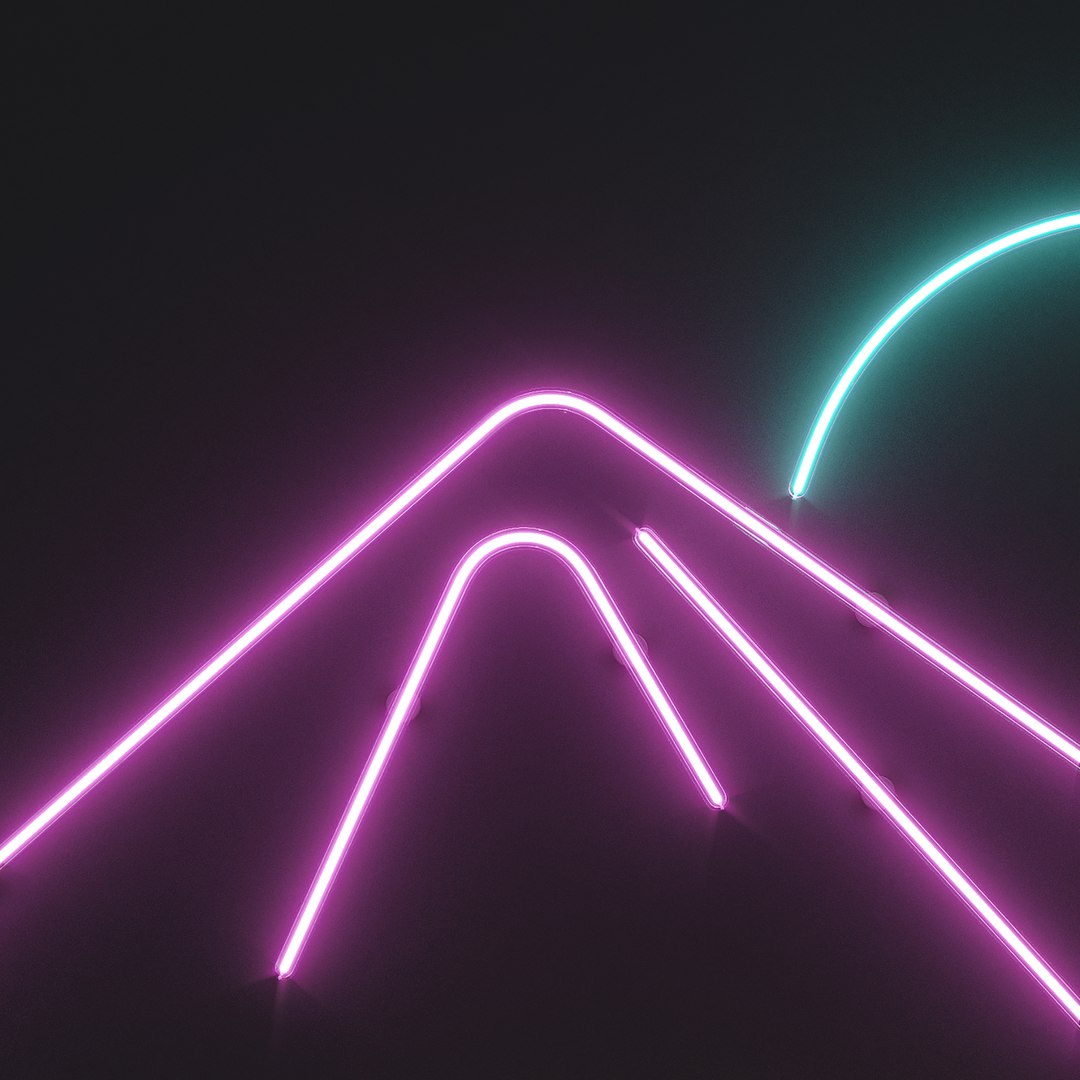 Neon Set 24 3D Model - TurboSquid 1965034