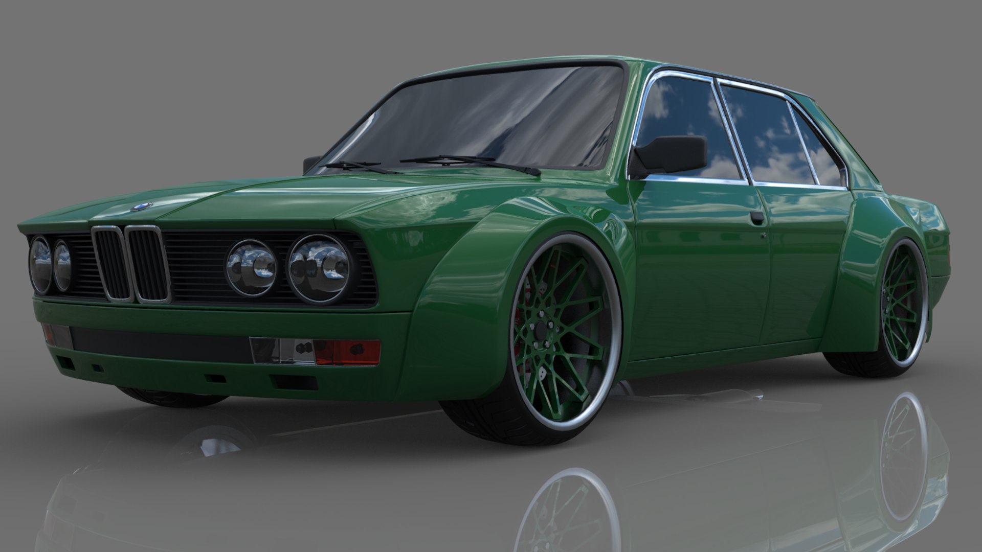 BMW 5-series E28 sedan 1987 3D - TurboSquid 2041969