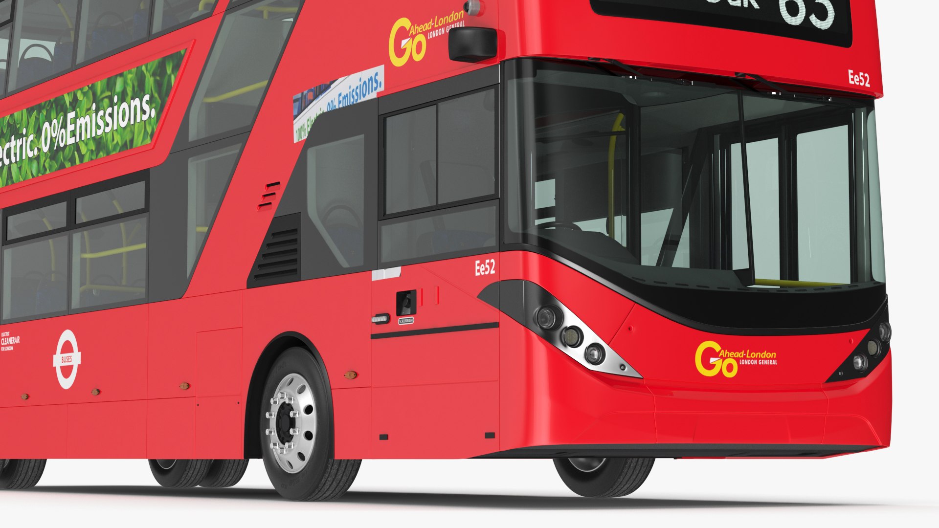 Alexander Dennis BYD 500 Electric Bus Rigged for Cinema 4D 3D model ...