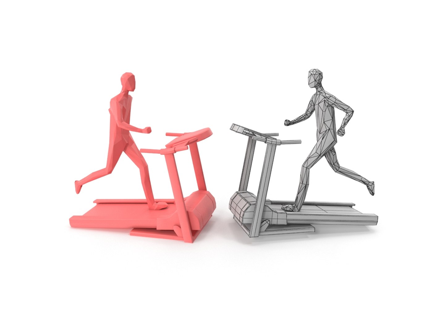 People Gym Fitness 3D Model - TurboSquid 1513493