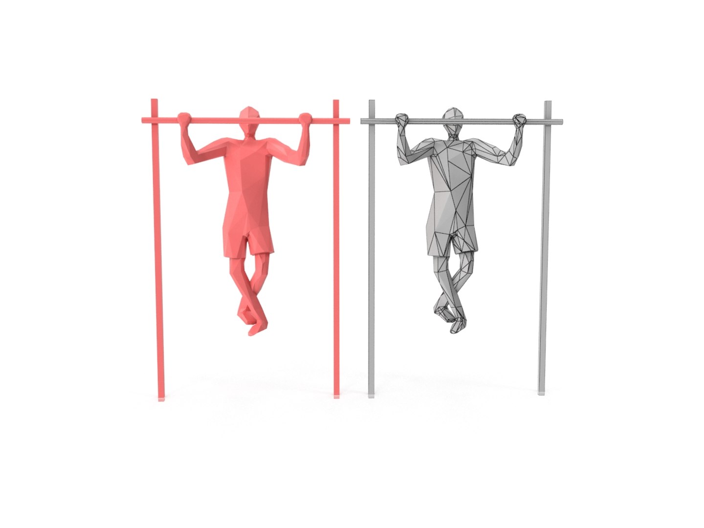 People Gym Fitness 3D Model - TurboSquid 1513493