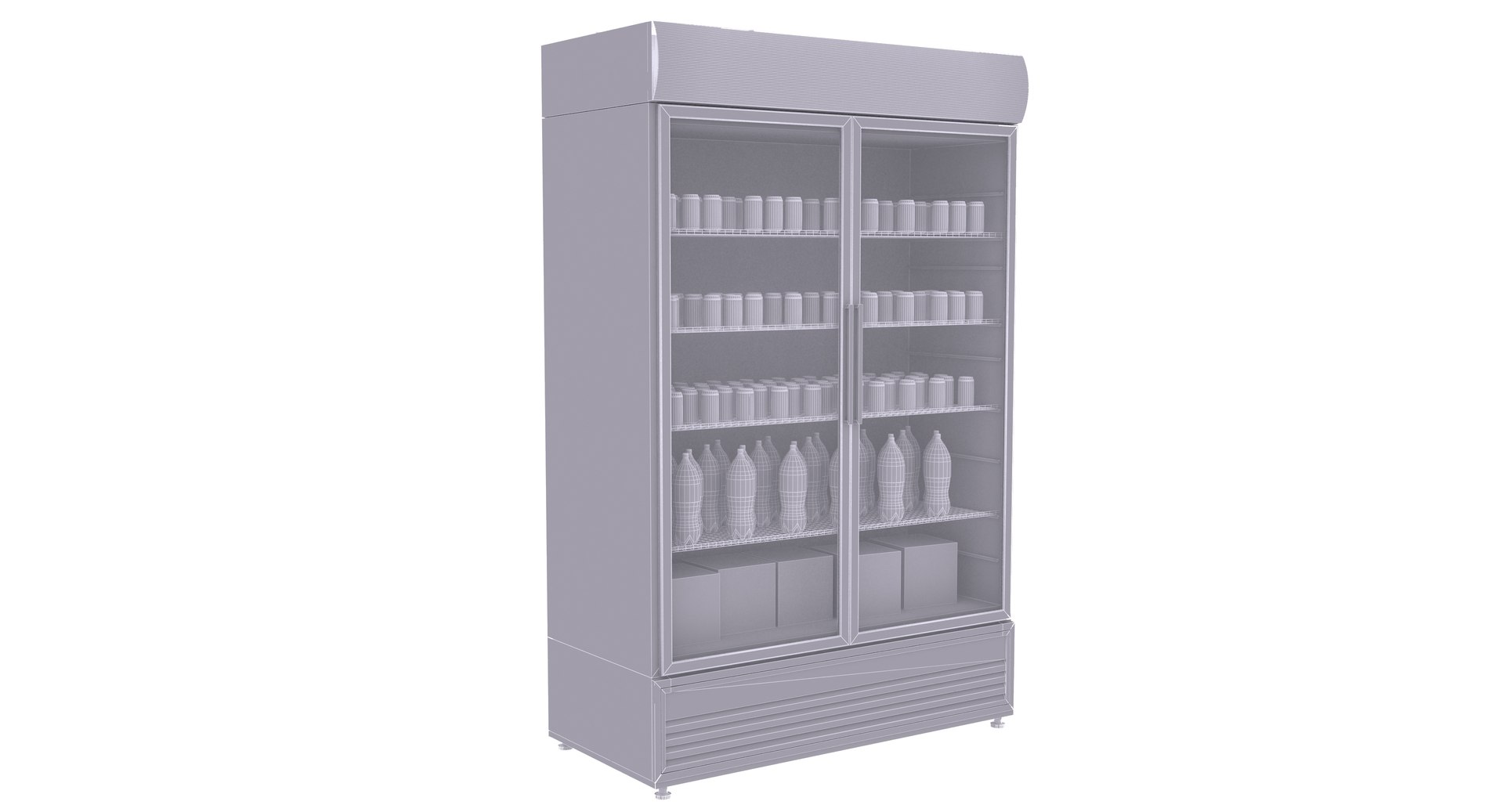 3D Fridge Sprite Beverage Model - TurboSquid 1338941