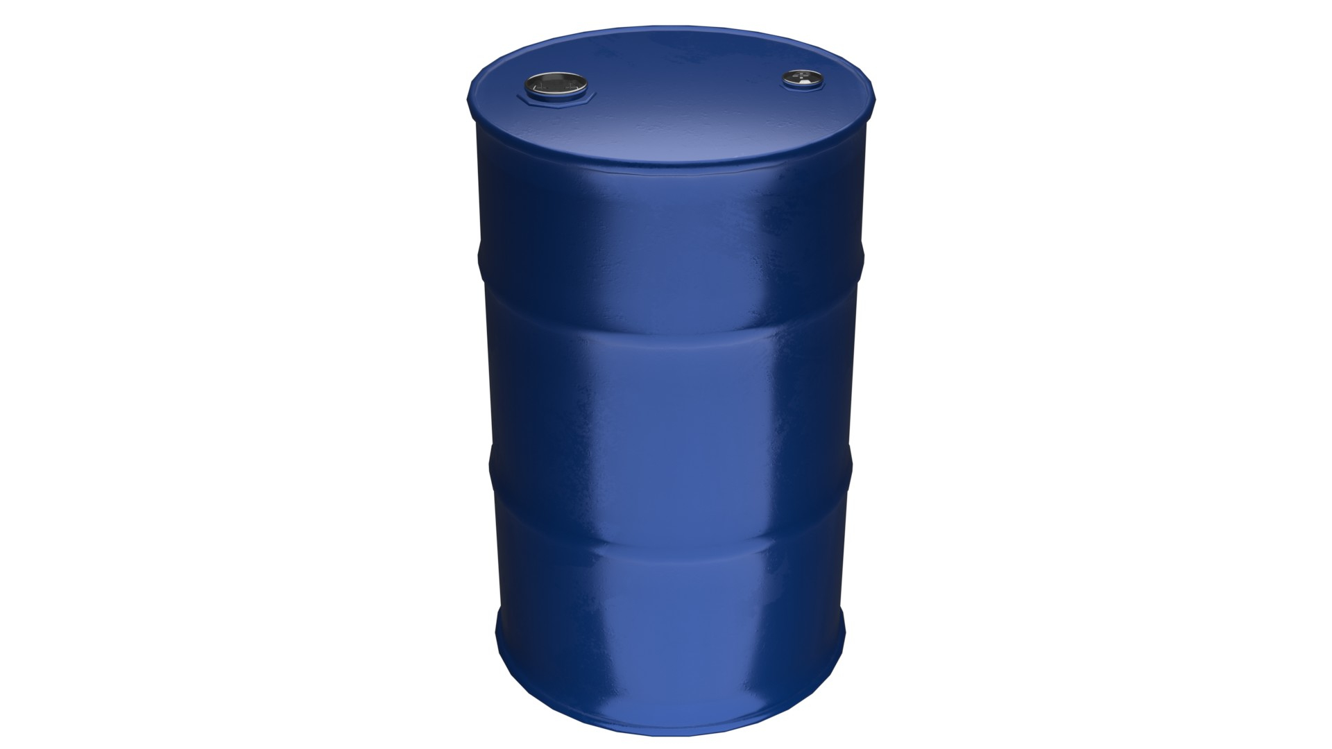 Blue Oil Barrels Collection 3D Model - TurboSquid 2148219