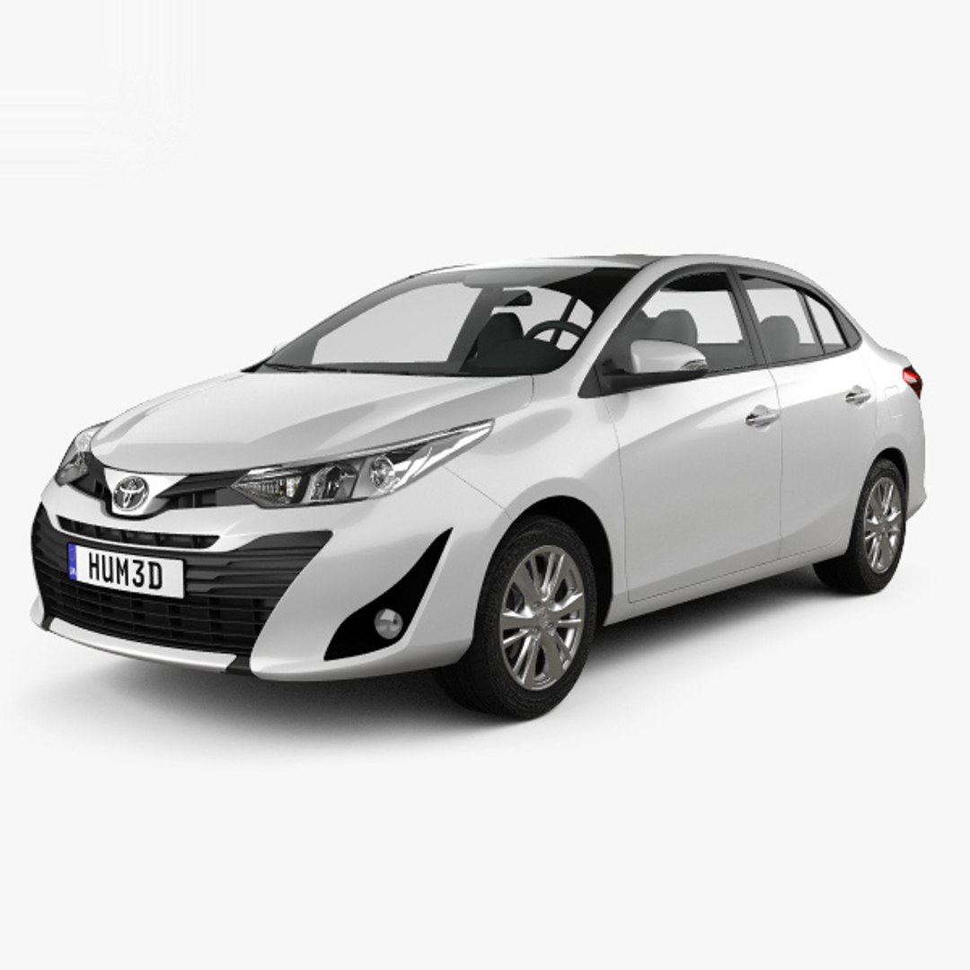 3D toyota vios 2018 model - TurboSquid 1453054