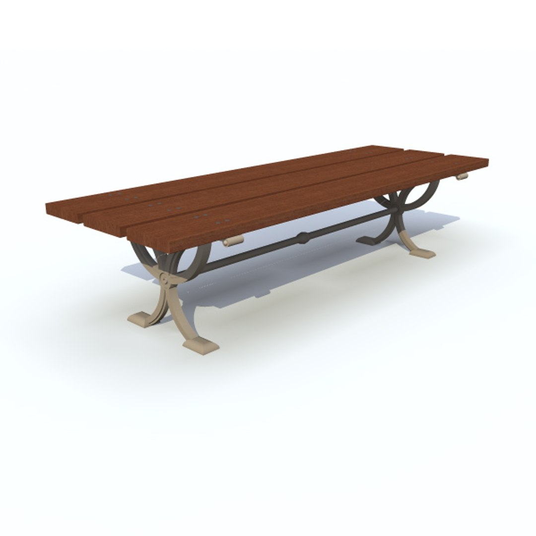 3d Model Benches