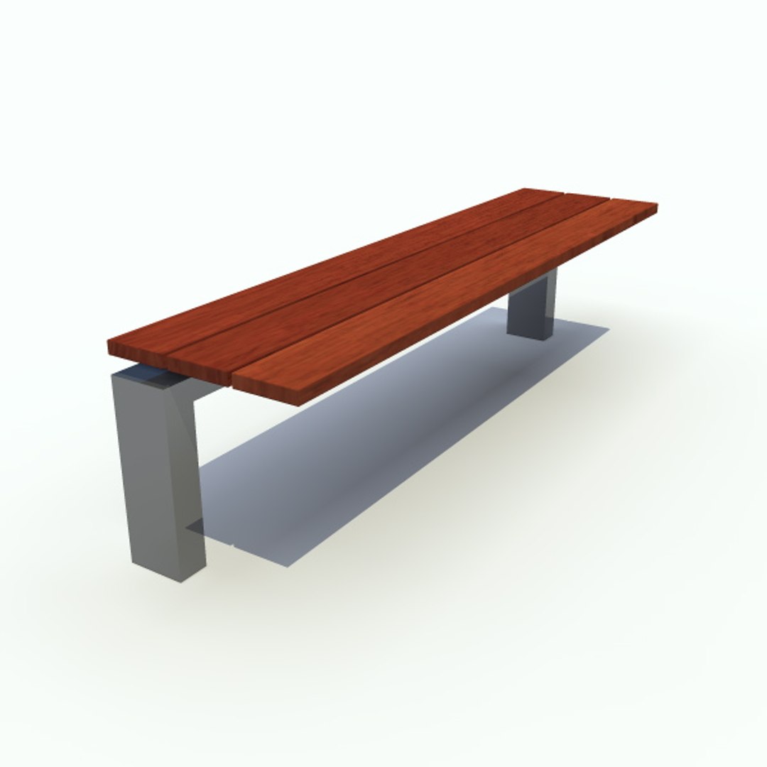 3d Model Benches