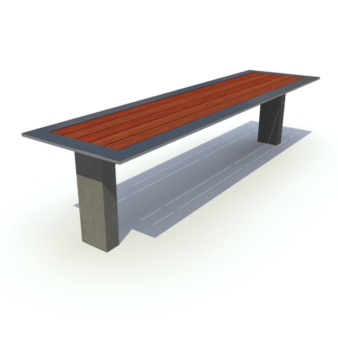 3d Model Benches