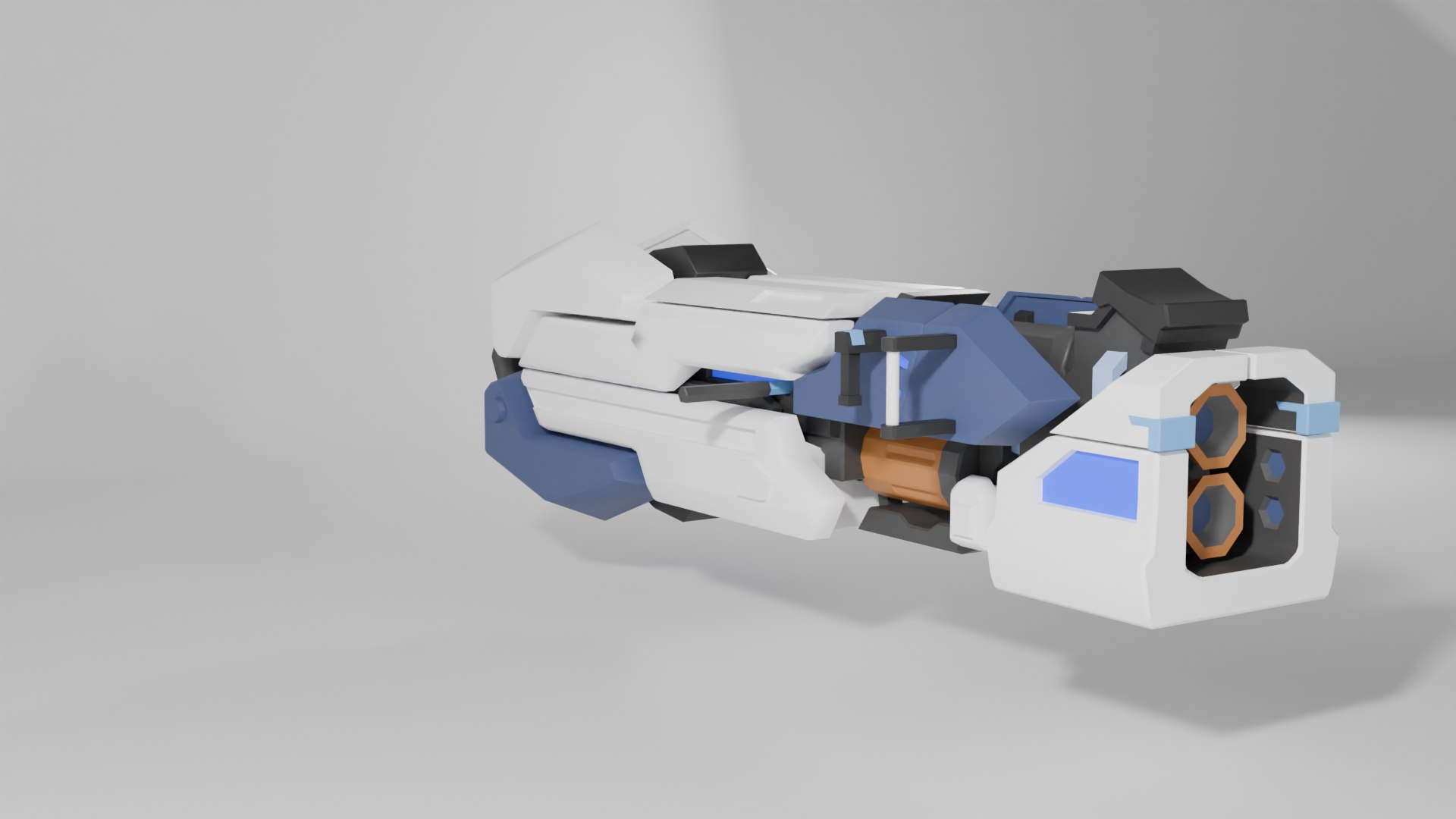 Blue Archive Supernova Railgun 3D Model - TurboSquid 2316602