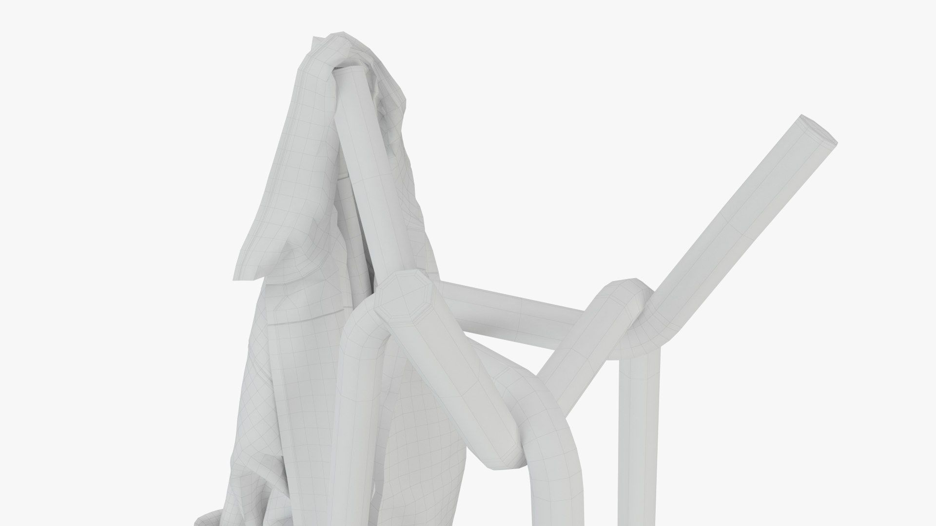 Hay Design Knit Coat Rack Model - TurboSquid 1830514