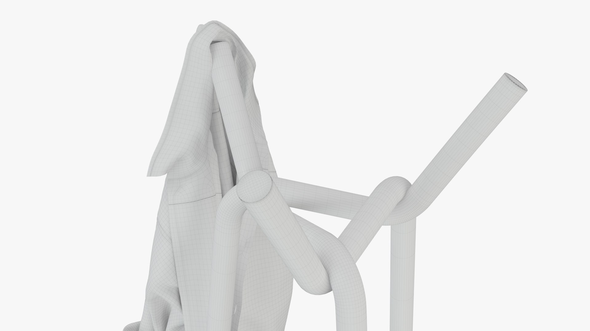 Hay Design Knit Coat Rack Model - TurboSquid 1830514