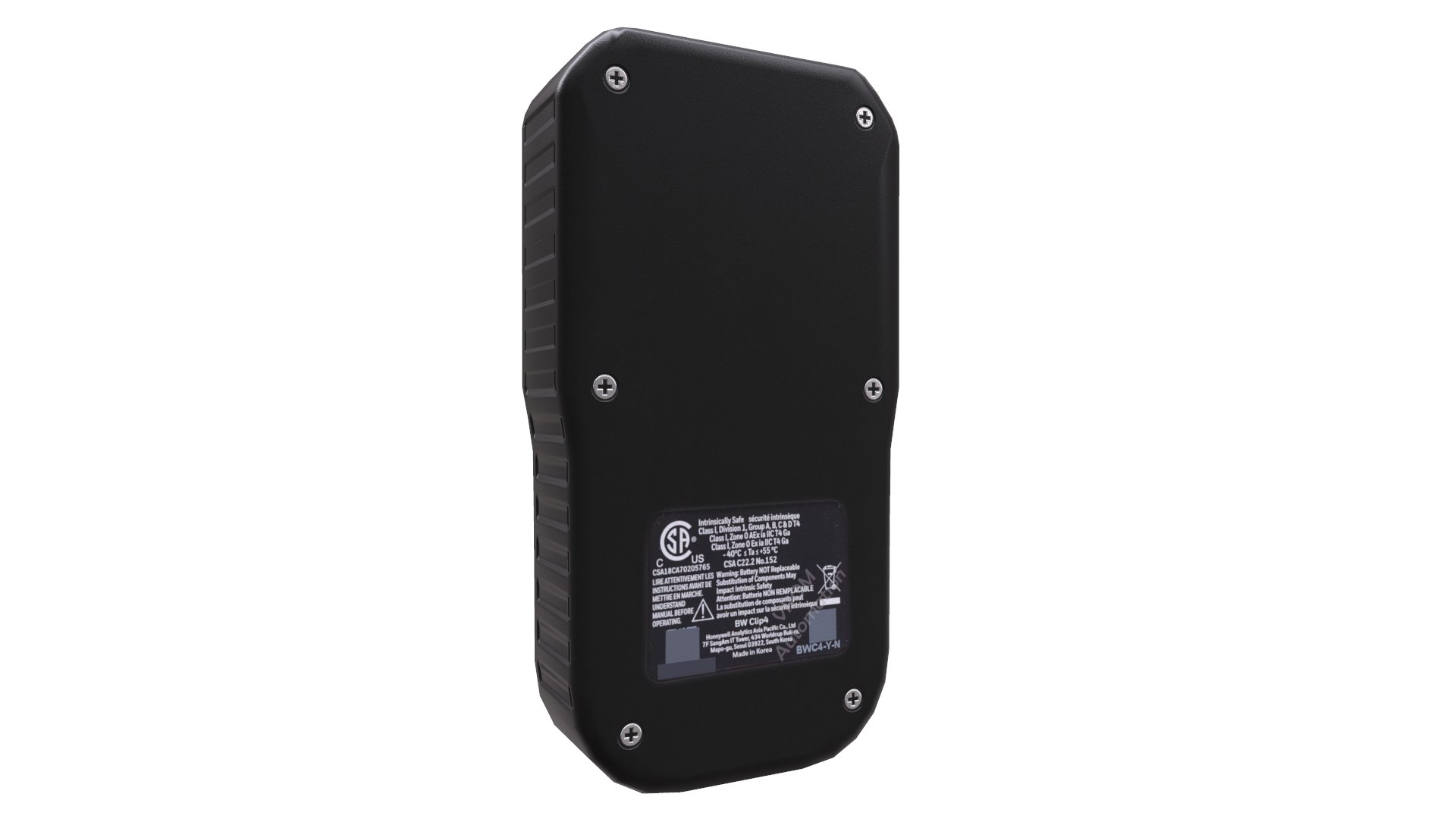 BW Clip4 Disposable 4 Gas Monitor Low Poly Model - TurboSquid 2391173