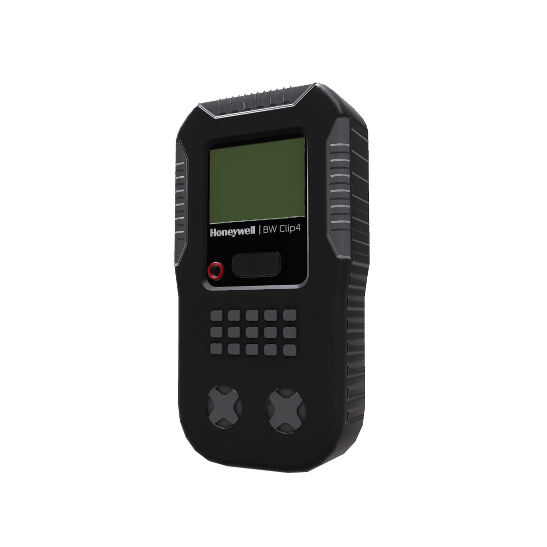 BW Clip4 Disposable 4 Gas Monitor Low Poly Model - TurboSquid 2391173