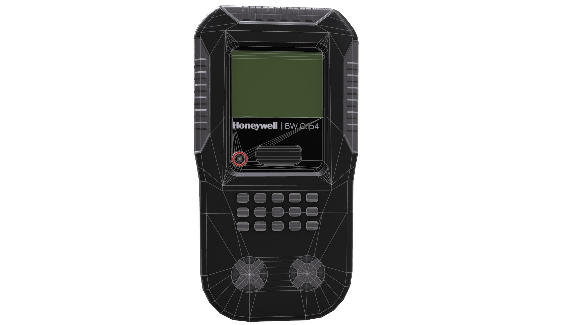BW Clip4 Disposable 4 Gas Monitor Low Poly Model - TurboSquid 2391173