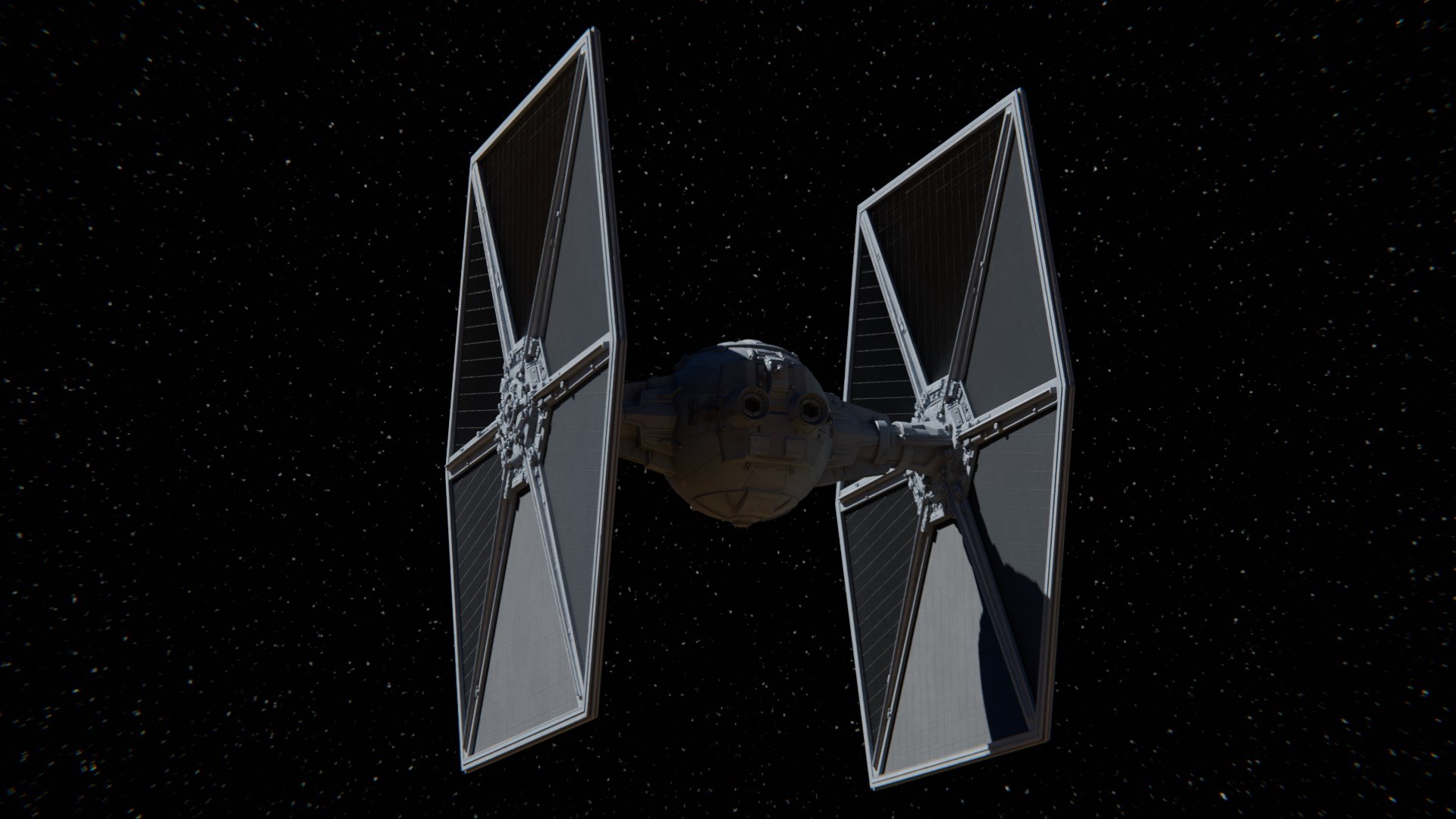 Star Wars Costum Super TIE 3D - TurboSquid 2329563