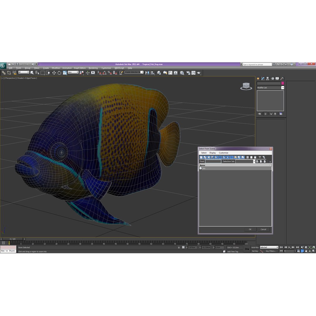 Tropical Fish Obj