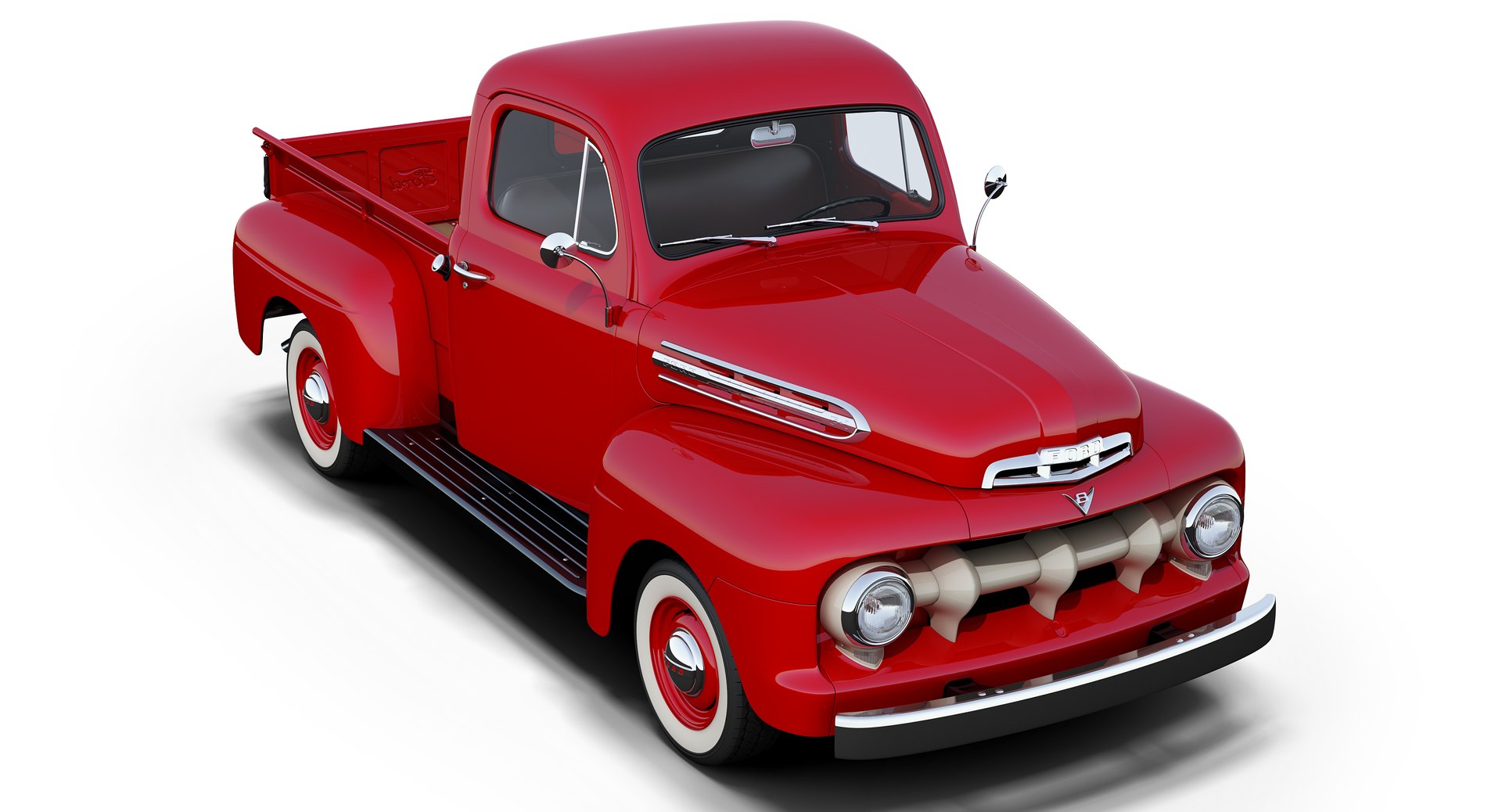 3D Ford F-1 model - TurboSquid 1781716