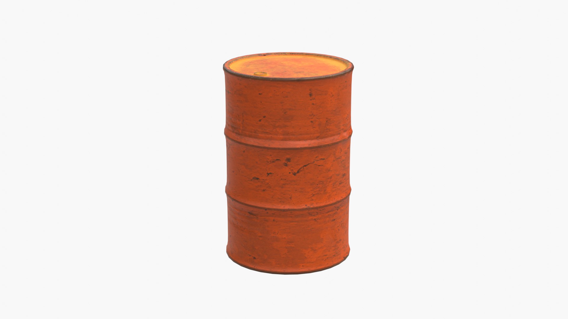 Rusty Toxic Barrel - PBR 3D Model 3D Model - TurboSquid 2388016