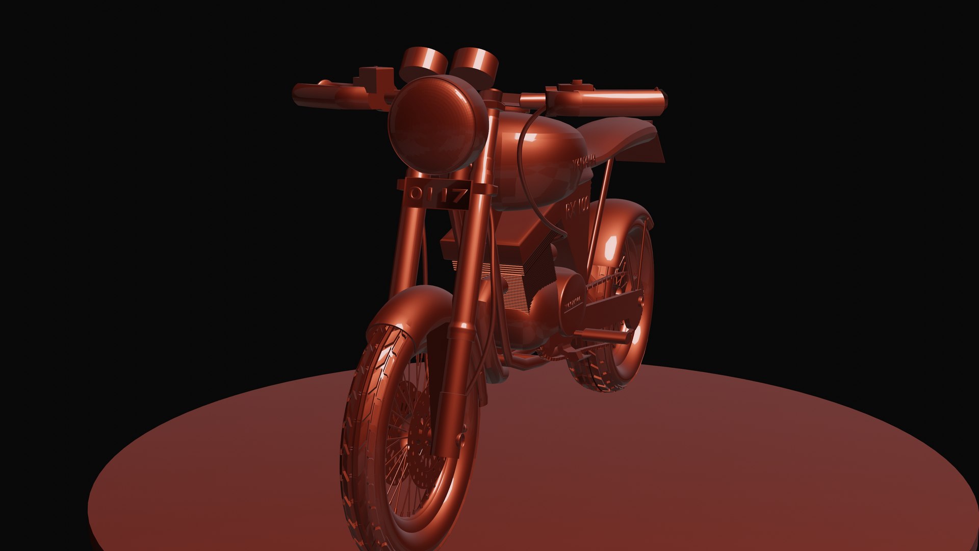 3D Rx 100 Motorcycle - TurboSquid 1620503