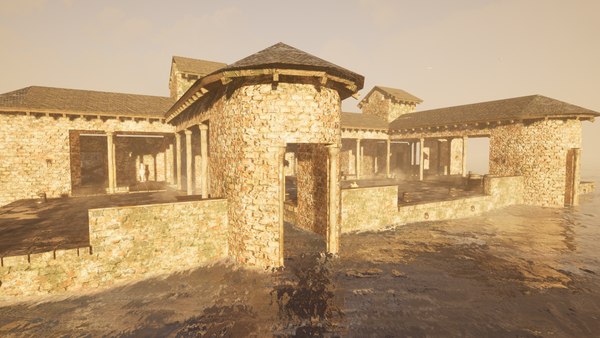 Fort Rock - Asset Pack - Unreal Engine UE4 3D model - TurboSquid 1743791